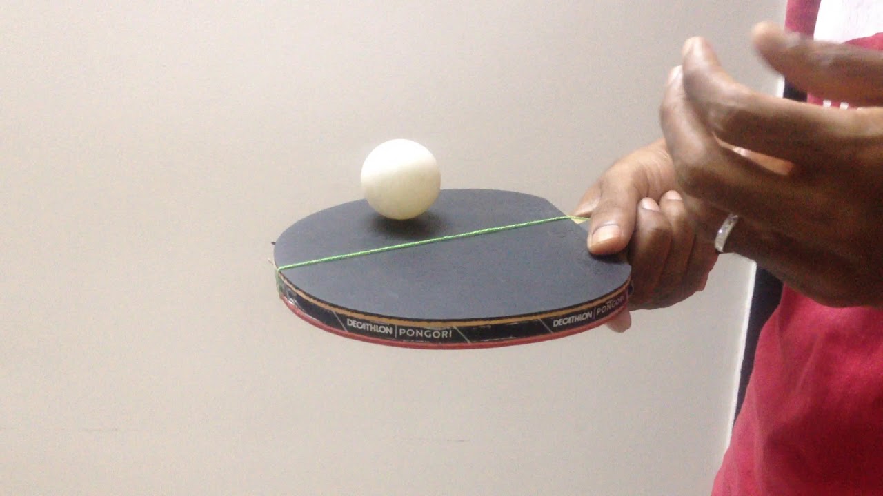 TT Beginners - Ball balancing and tapping - in the specific areas of ...