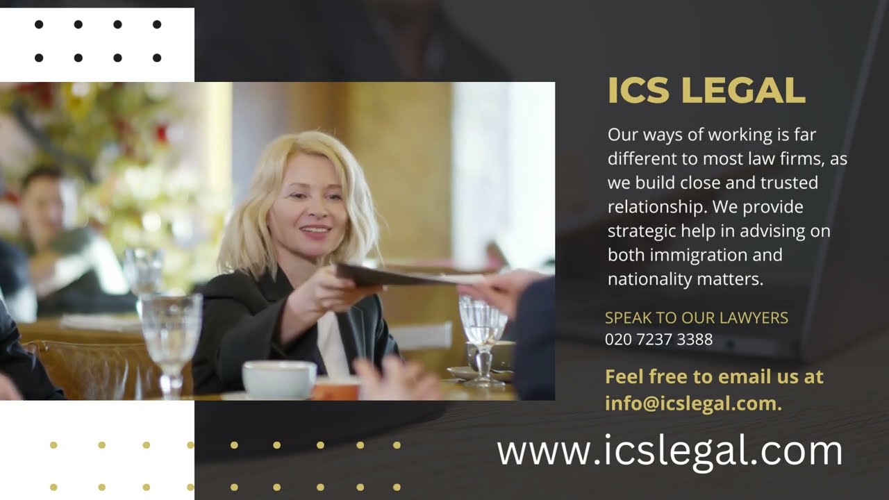 ICS Legal: providing immigration & nationality advice - YouTube