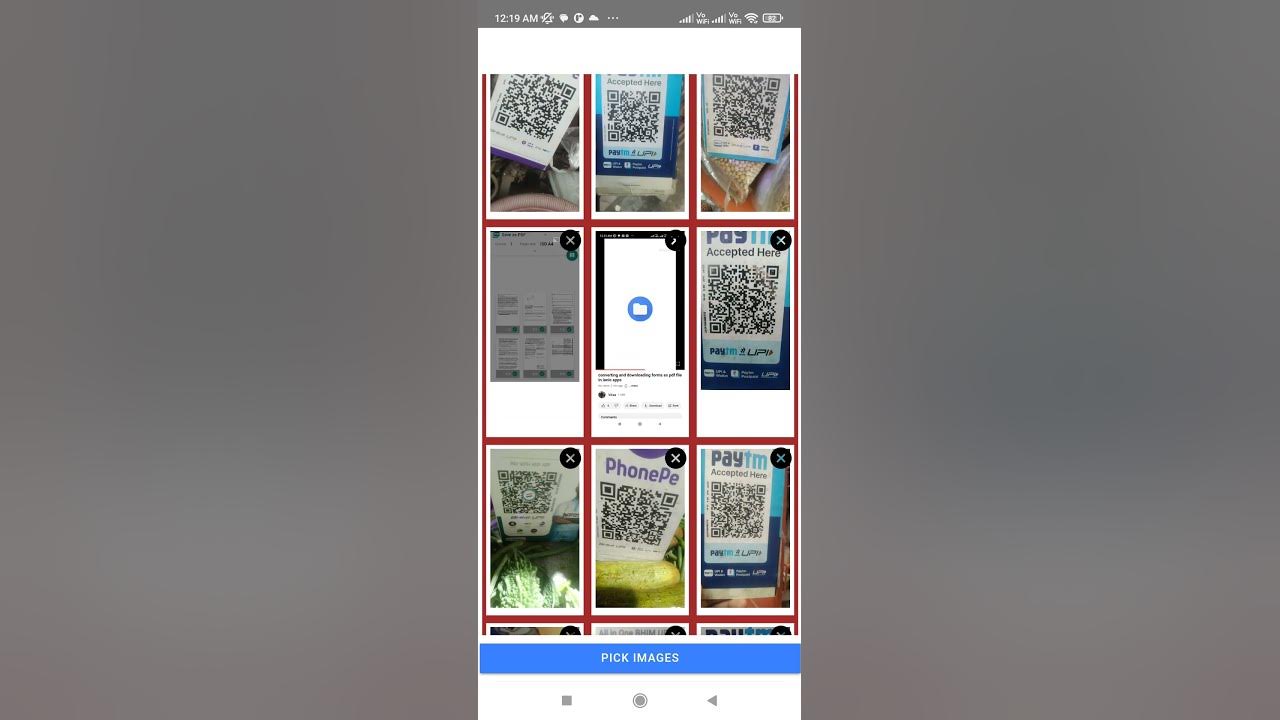 multiple image picker in ionic capacitor app - YouTube