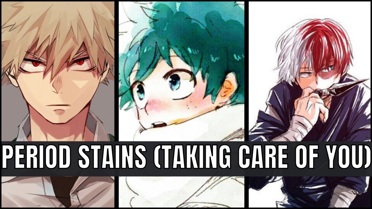Period stains (Taking care of you) - bnha x Listener MHA ASMR - YouTube
