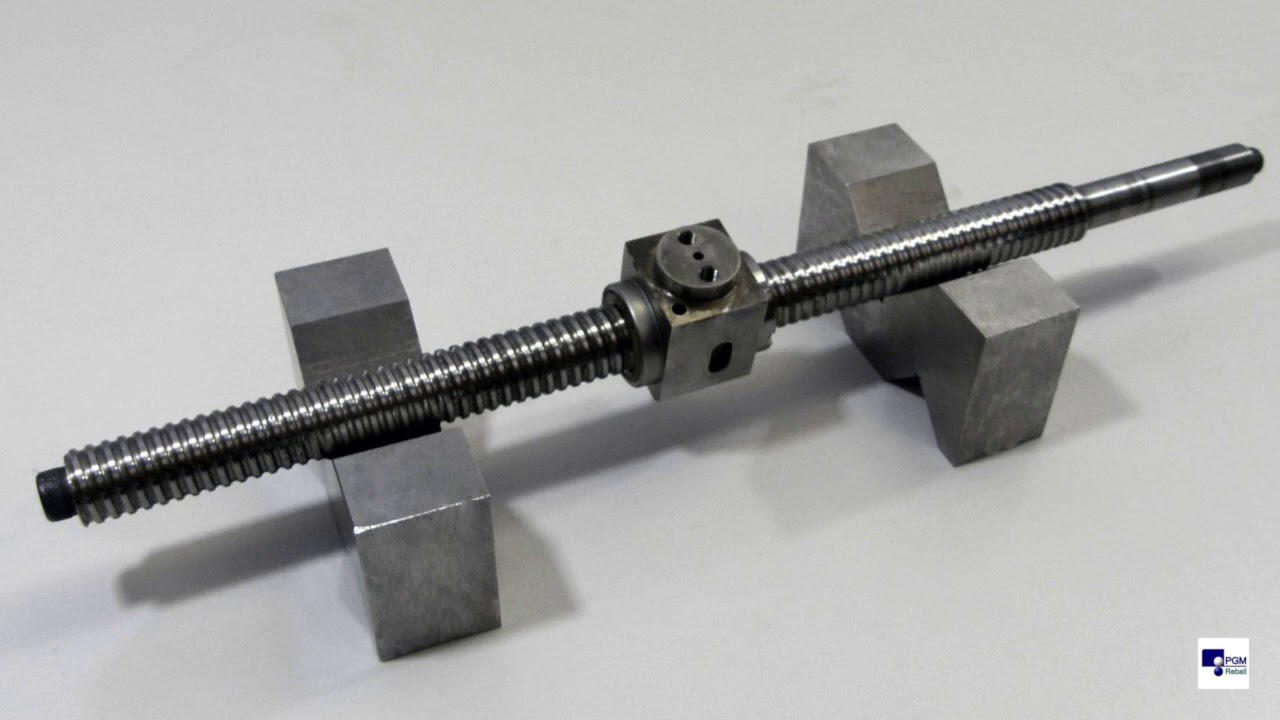 How to repair a ballscrew - YouTube