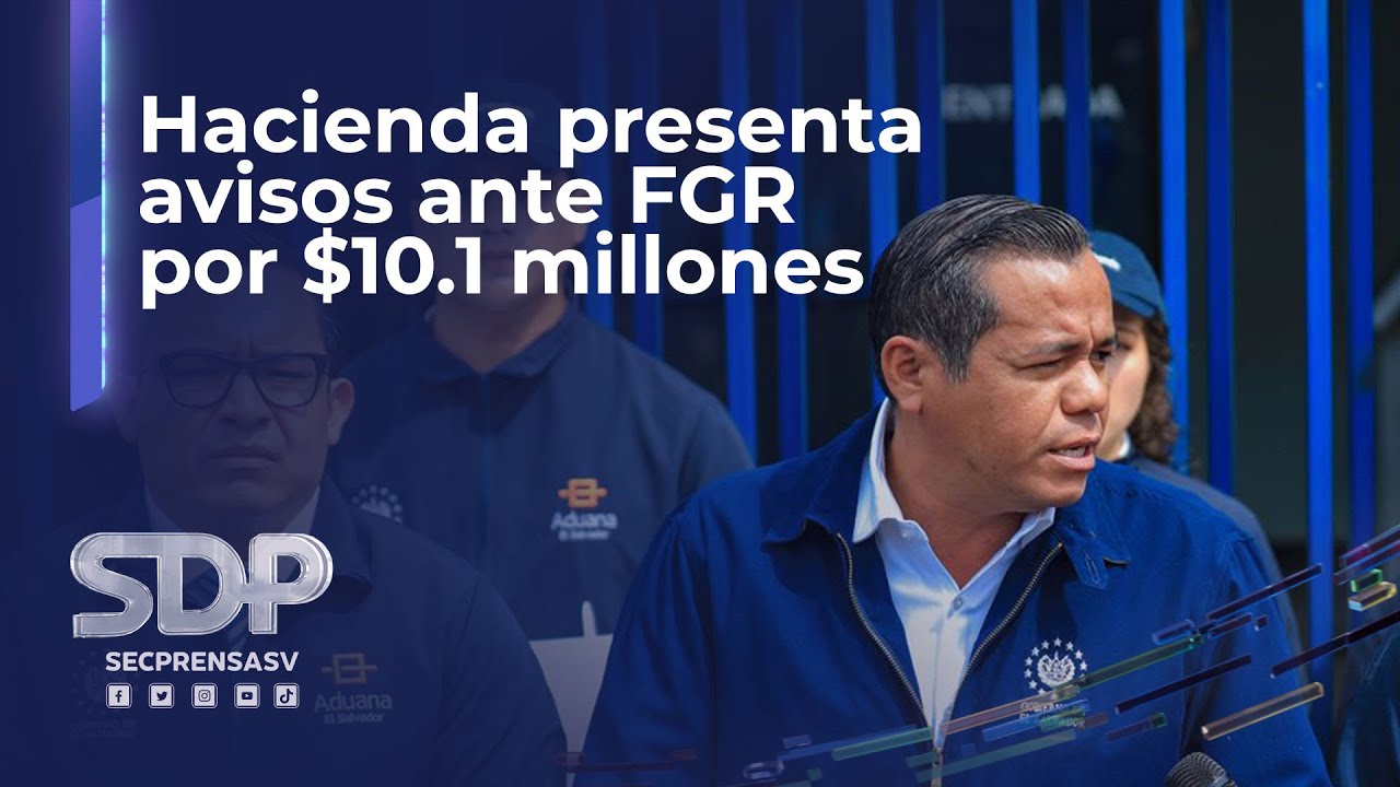 Hacienda presenta avisos ante la FGR por $10.1 millones - YouTube