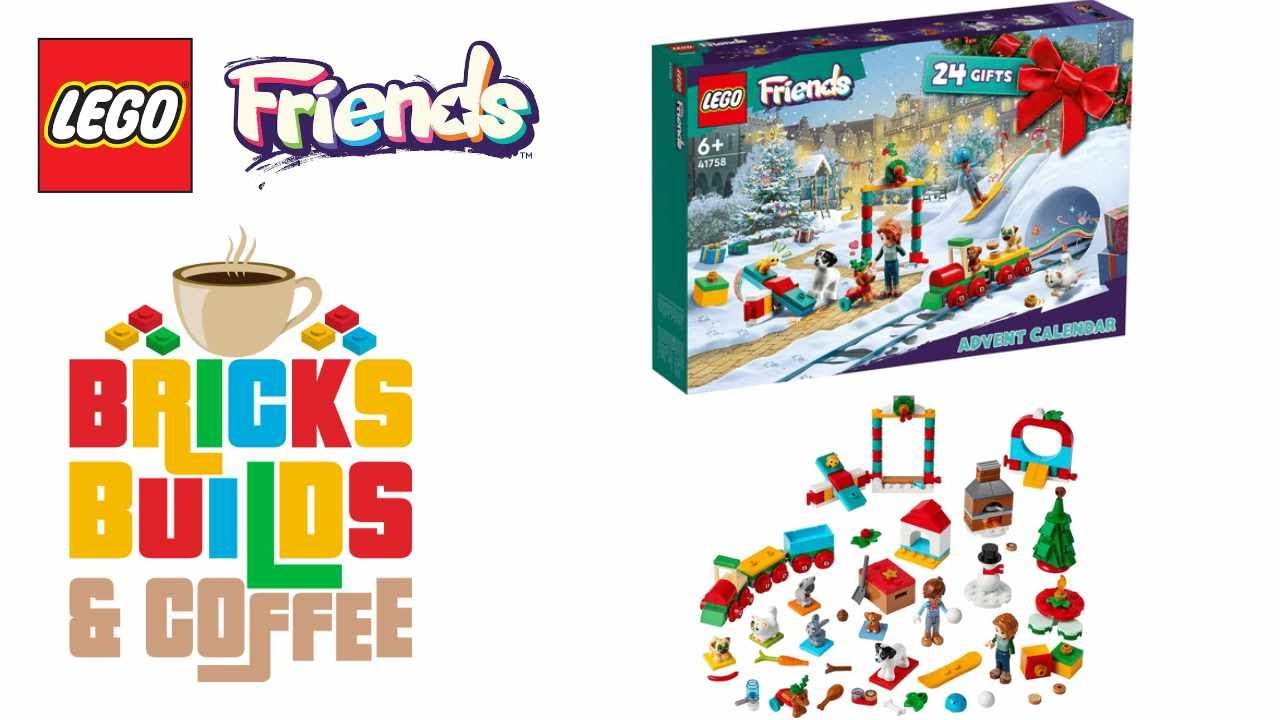 Lego Friend 41758 Advent Calendar 2023 Unboxing Speed Build - YouTube