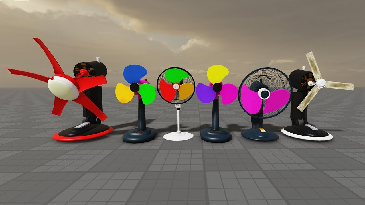 Wacky Invention Turns WOBBLY FAN BLADES into Funny Spinners | Roblox ...