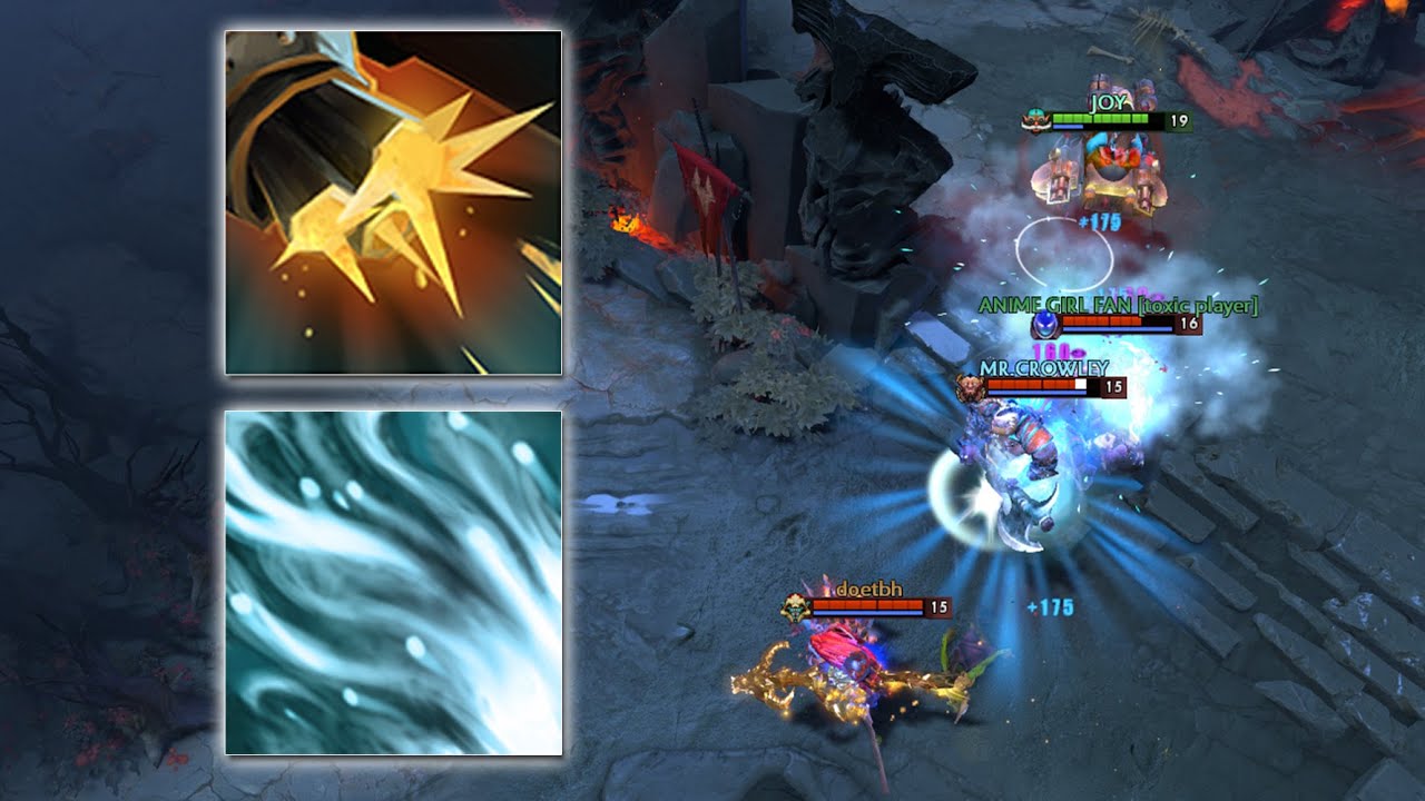 CHILLING TOUCH FLAK CANNON ABILITY DRAFT HIGHLIGHT DOTA 2 - YouTube
