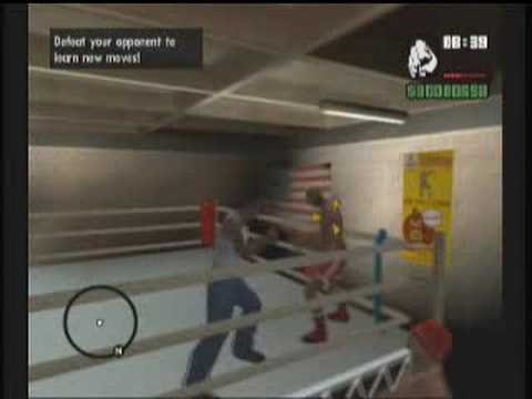 GTA SA Gym Moves: Boxing - YouTube