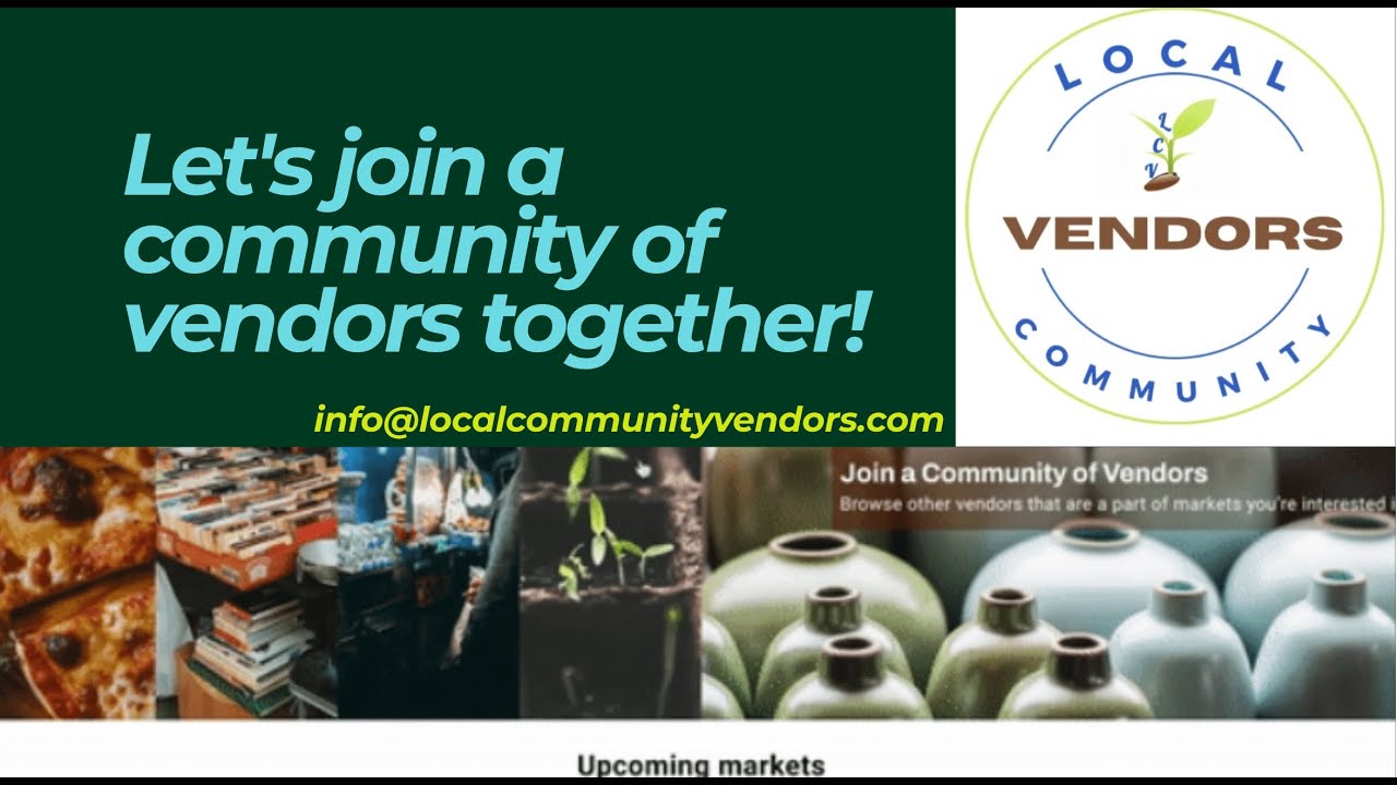 Welcome to Local Community Vendors' Creative Marketing Agency ! - YouTube