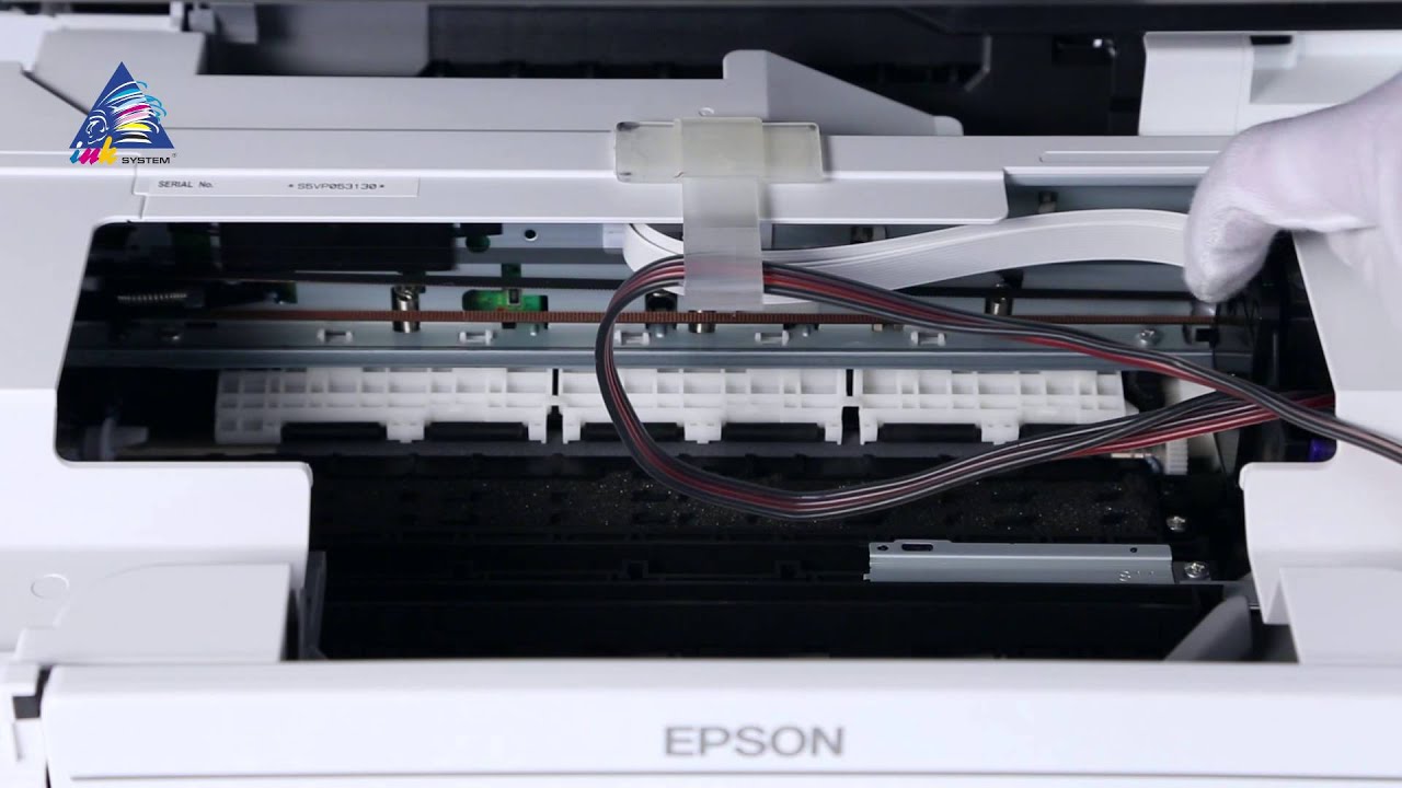 Установка СНПЧ на МФУ Epson Expression Home XP-315 - YouTube