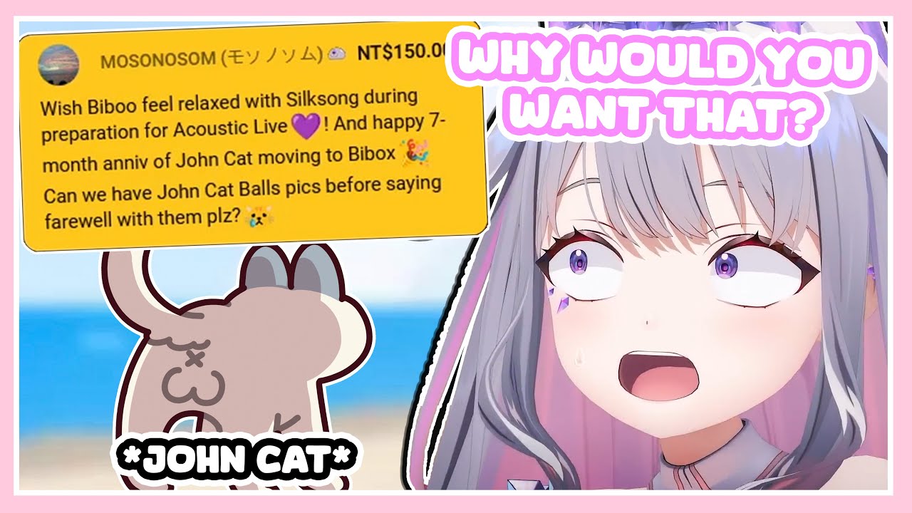 Biboo Starts To Question This Pebble After Asking For John Cat Balls ...