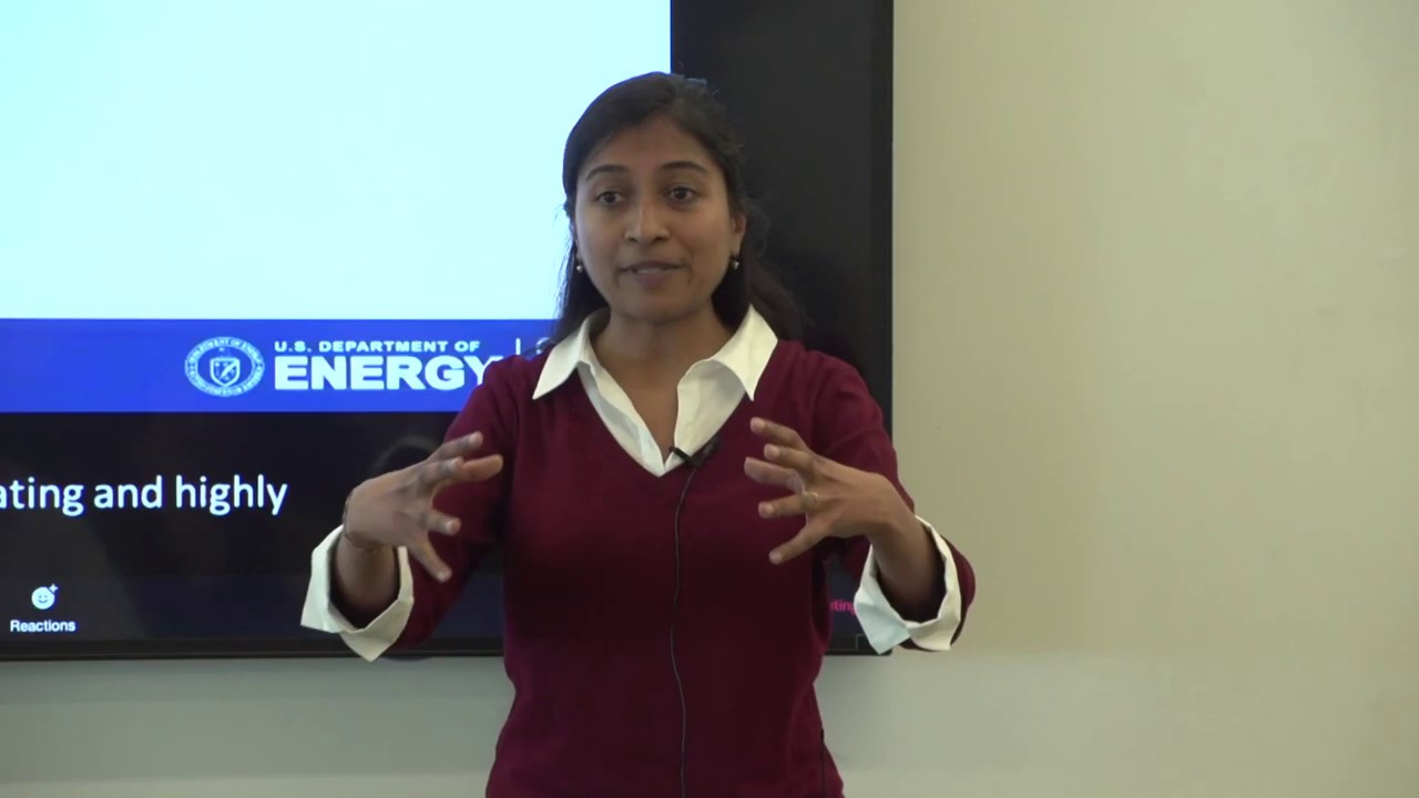 Computing Sciences Area 2020 Postdoc Symposium — Revathi Jambunathan - YouTube