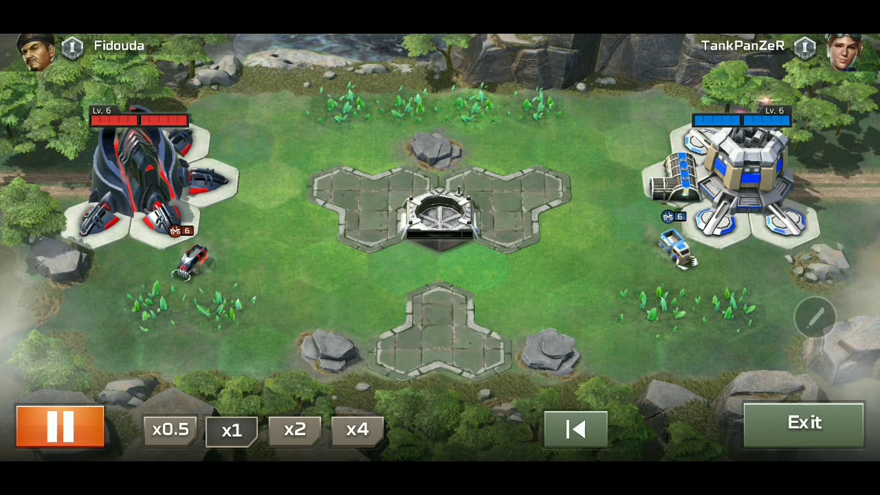 Command & Conquer Rivals - Both Bases Destroyed - YouTube