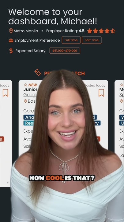 No Resumes. No more Endless Scrolling. You just choose your Perfect Match - YouTube
