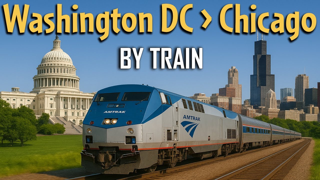 Train Journey from Washington DC to Chicago | Washington DC to Chicago ...