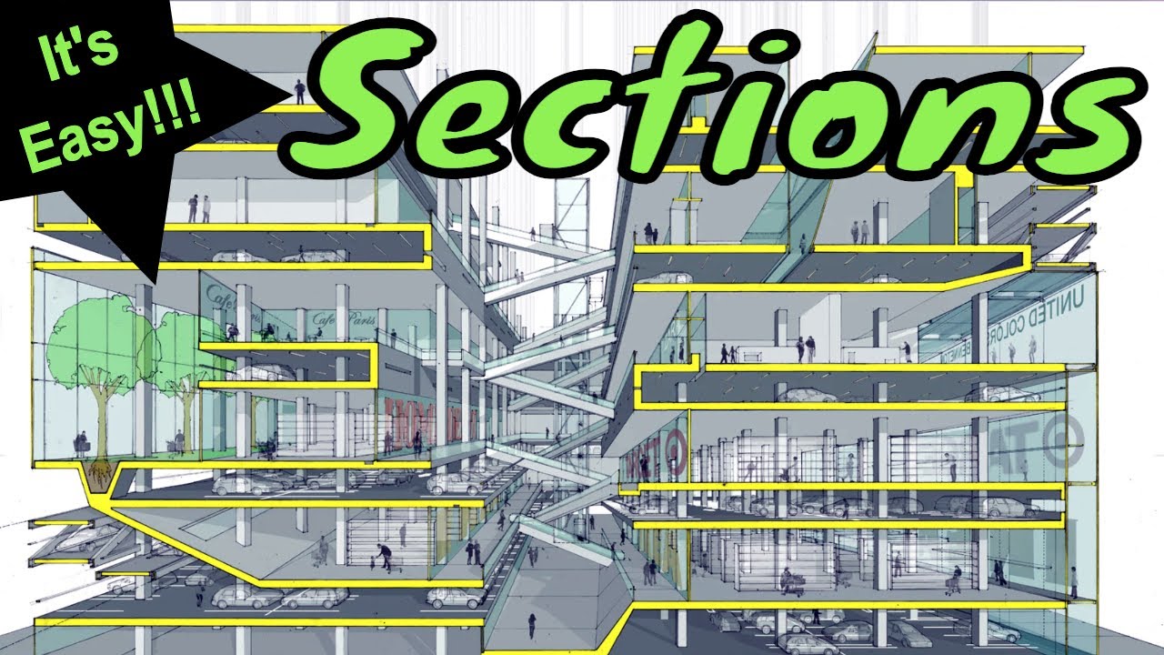 Building Section Drawings | Ep 9 | Architecture is Easy - YouTube
