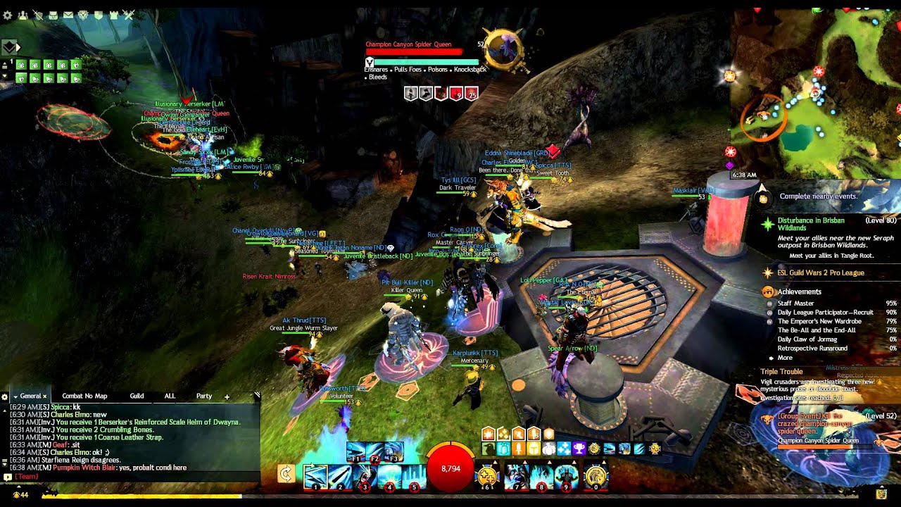 Triple Trouble Crimson Wurm : Guild Wars 2 - YouTube