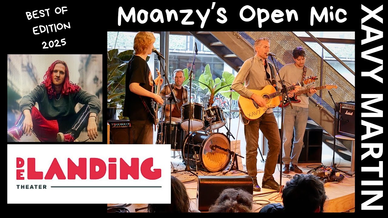 Xavy Martin Live Moanzy Open Mic Best of Edition ( Theater de Landing ) - YouTube