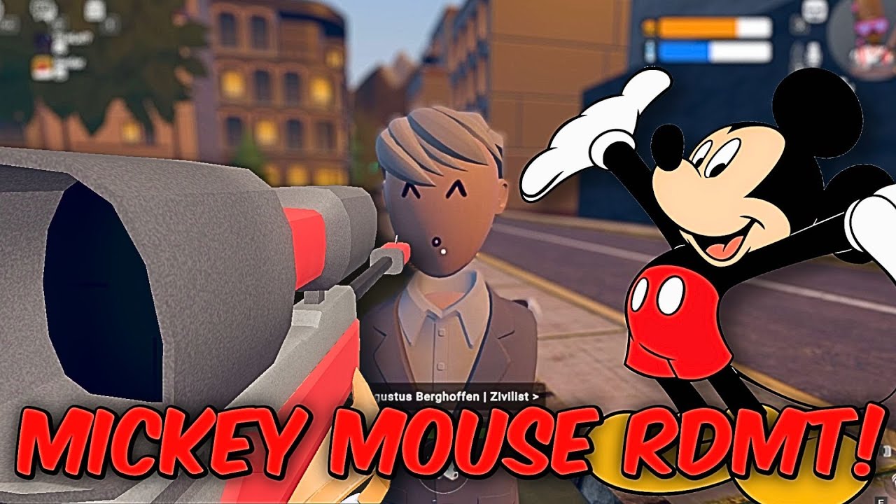 MICKEY MOUSE RDMT in REC ROOM RP ! - YouTube