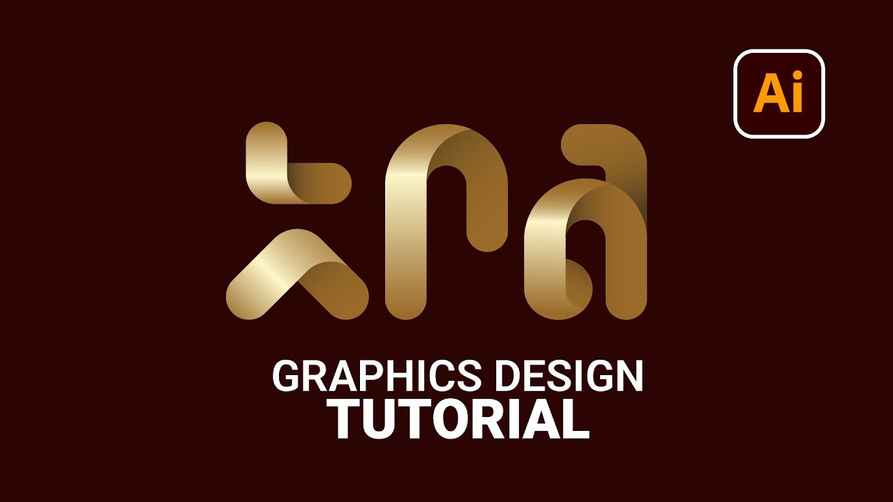 Abol tv gradient typography | graphics design | Abru design - YouTube