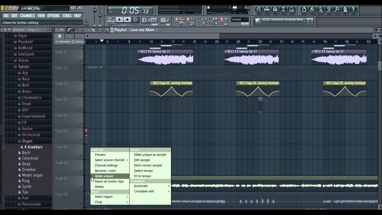 【TUTORIAL】13 FL Studio - Harmonias, Sincronização e Exportação de MIDI ...