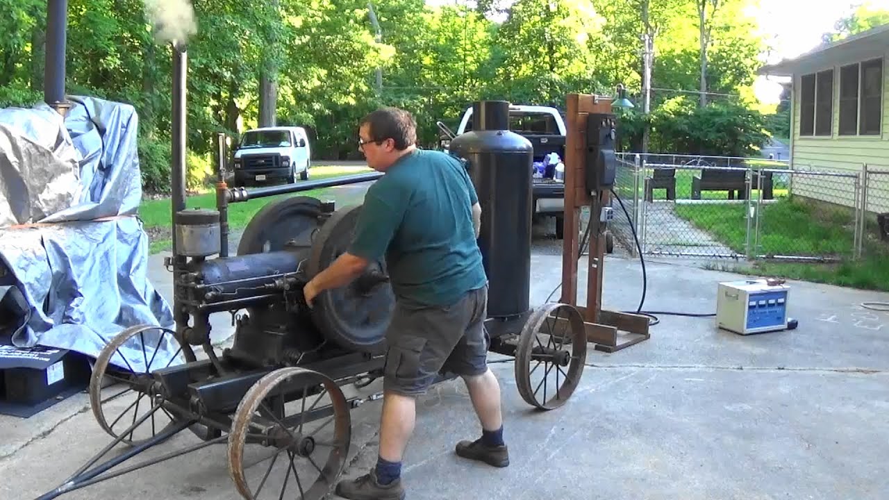 1 CYLINDER DIESEL ENGINE 1941 Witte Dieselectric Plant - YouTube