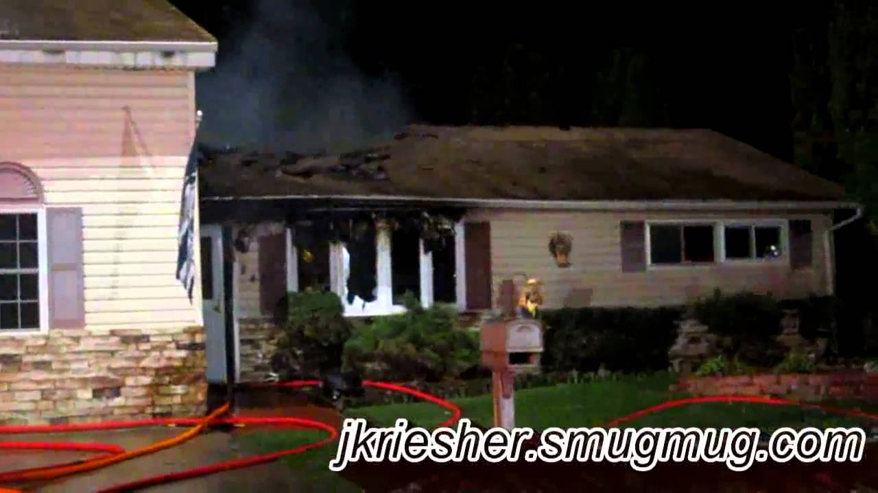 2nd Alarm Dwelling Fire - Coplay, PA - 11/7/10 - YouTube