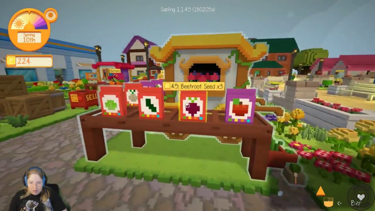 Staxel Day 10: Building a Fish Rack - YouTube