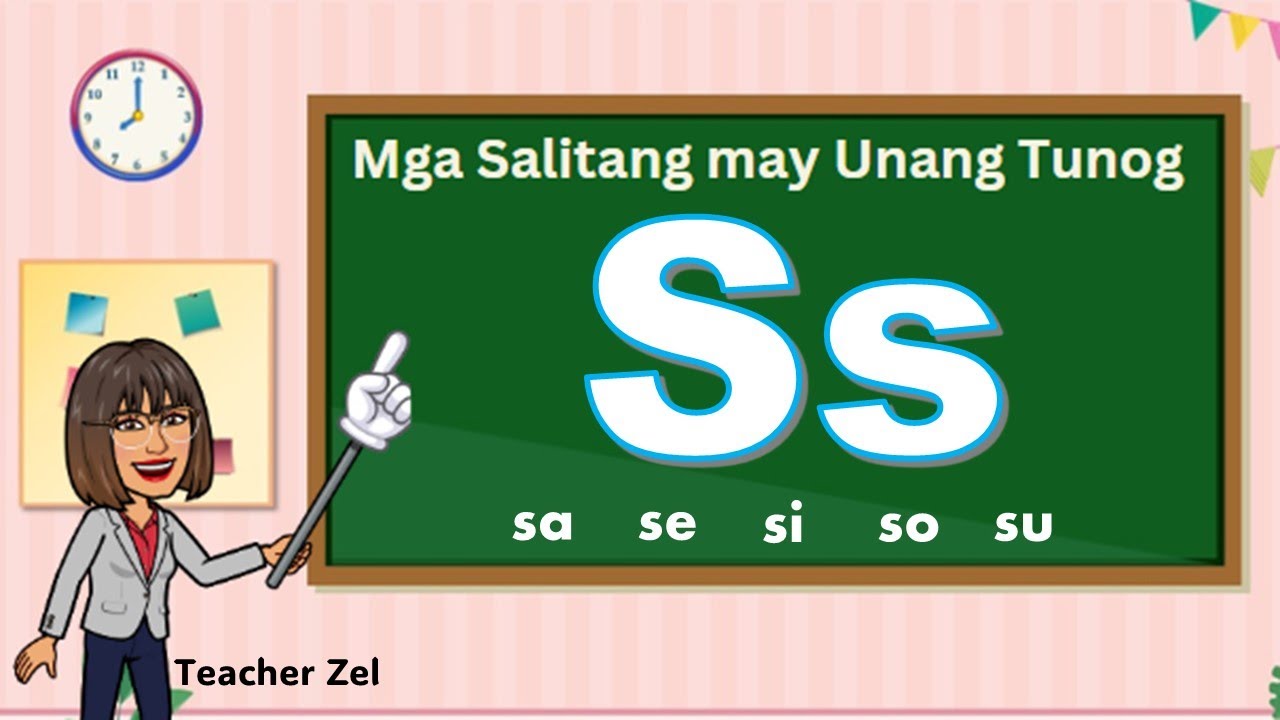 Mga Salitang may Unang Tunog ng /Ss/ - YouTube
