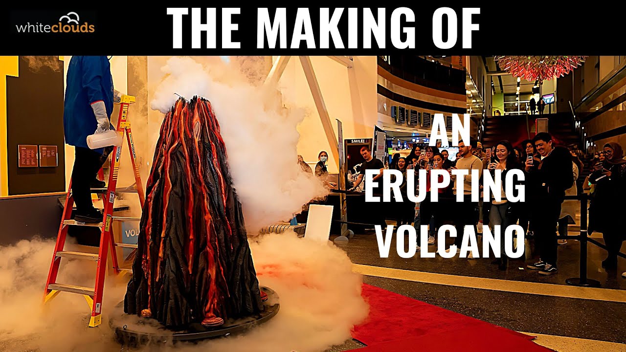 The Making of an Erupting Volcano - YouTube