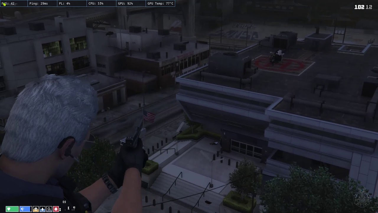 Pegasus RP Arınma gecesi LSPD yi koruma görevi GTA5 - YouTube