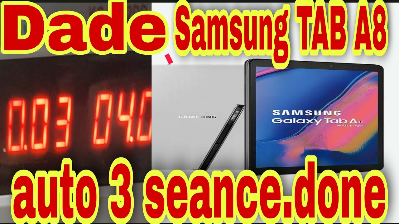 SAMSUNG SM-T295 (TAB A 8.0) full short aut 3seance dead solution 100% ...