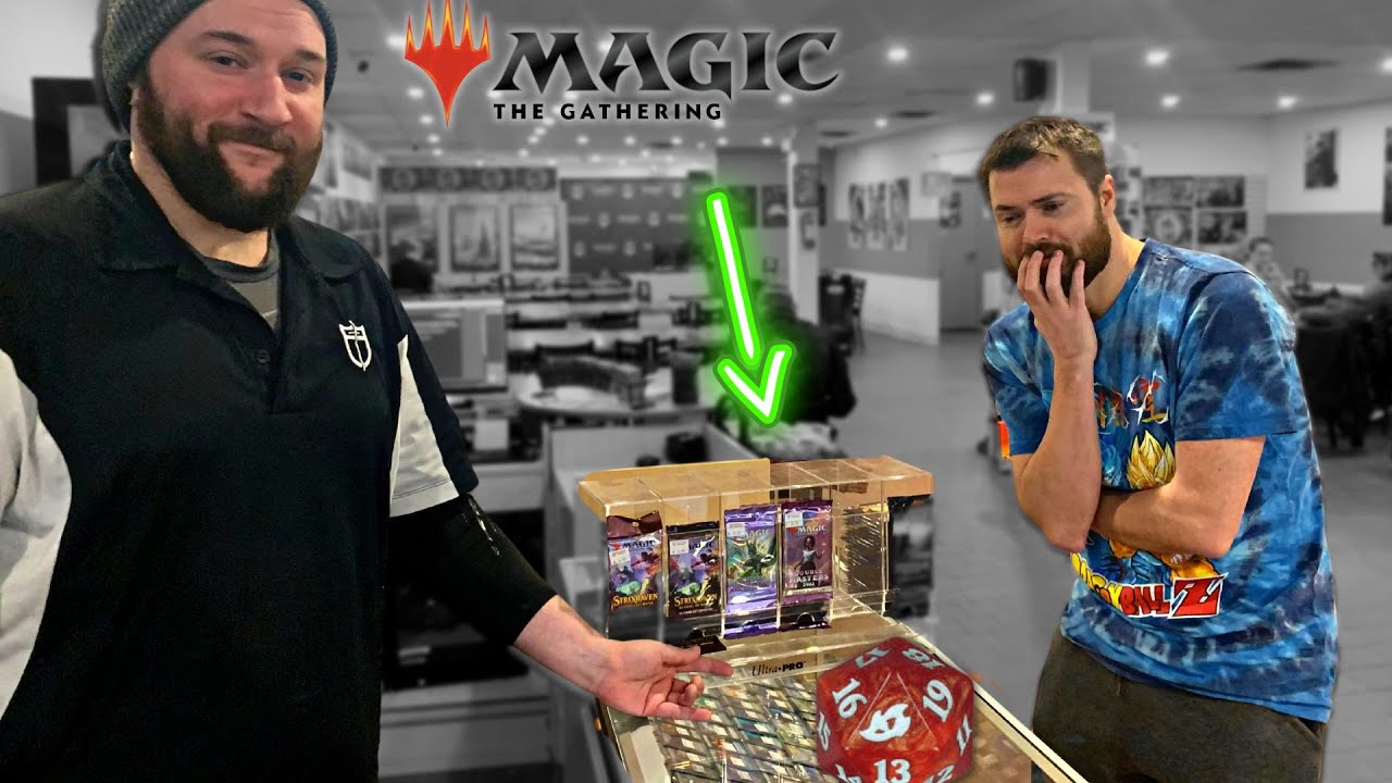 Asking The Game Store Employee To Pick My Magic The Gathering Packs ...