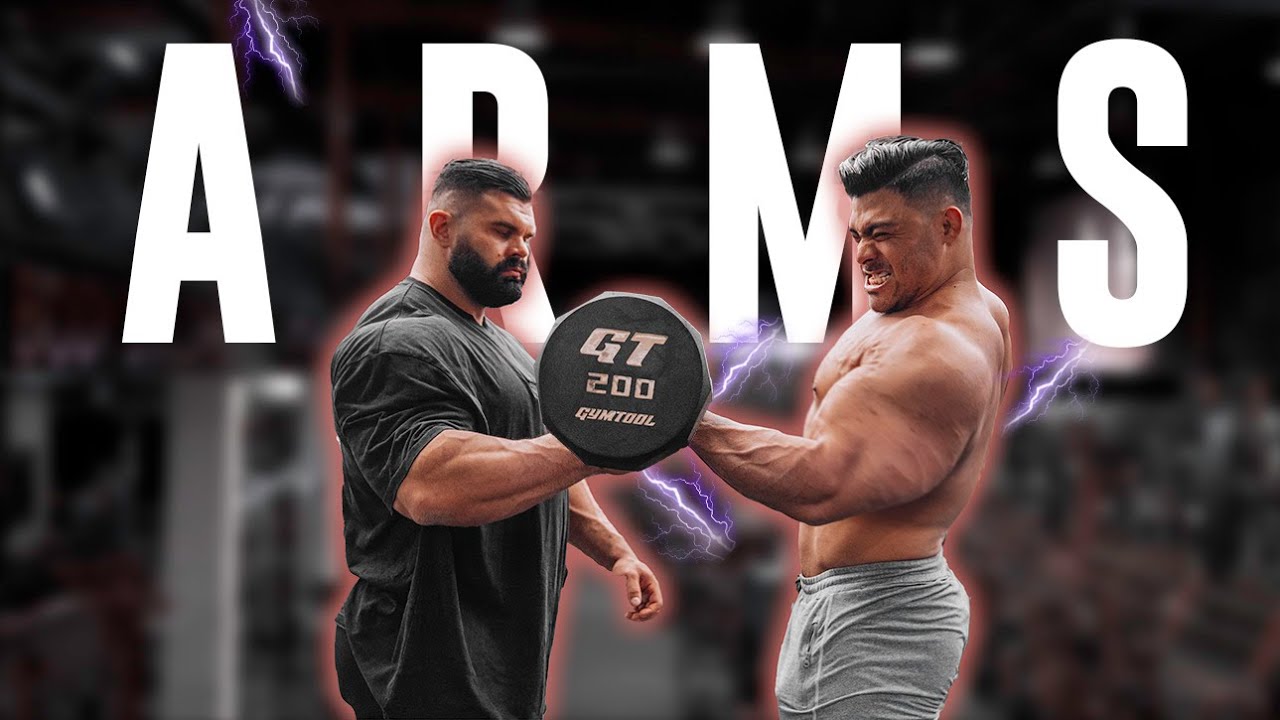 How to build bigger Biceps & Triceps | Ft.Vlad Suhoruchko Amit thapa ...