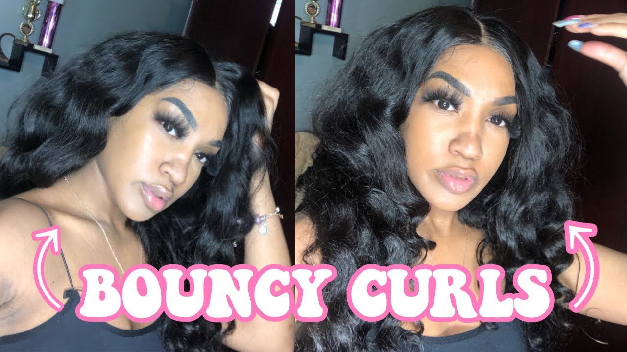 HAIR TUTORIAL: FOR BOUNCY CURLS! - YouTube