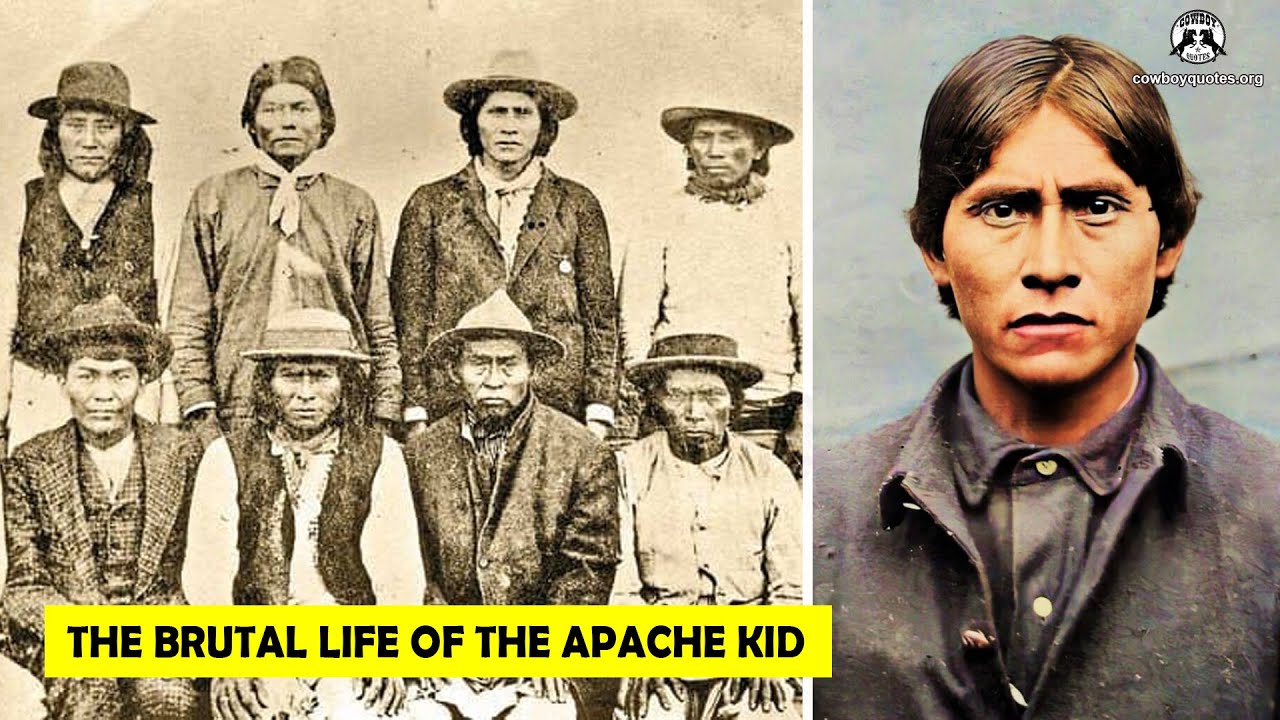 🔴 The BRUTAL Life Of The Apache Kid - Outlaw Legend Of The Old West ...