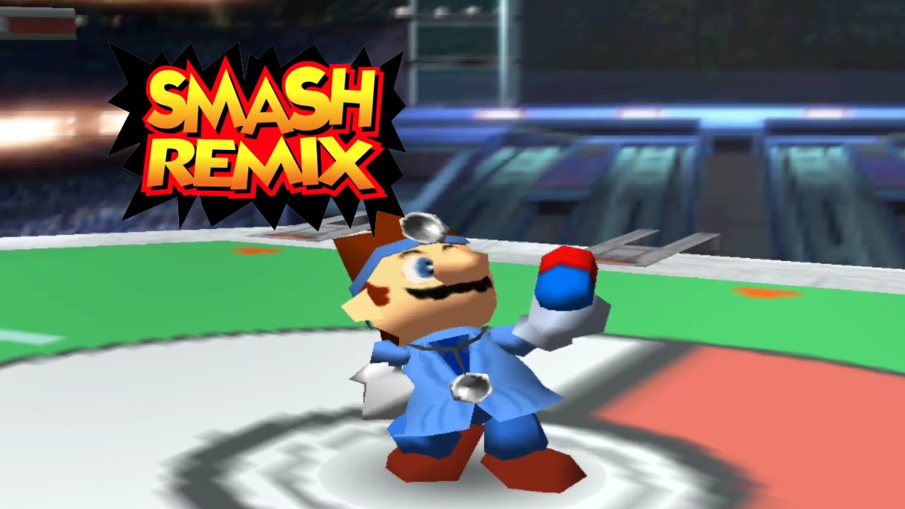 Super Smash Bros Remix HD Textures Remix 1P Mode Very Hard Dr. Mario ...