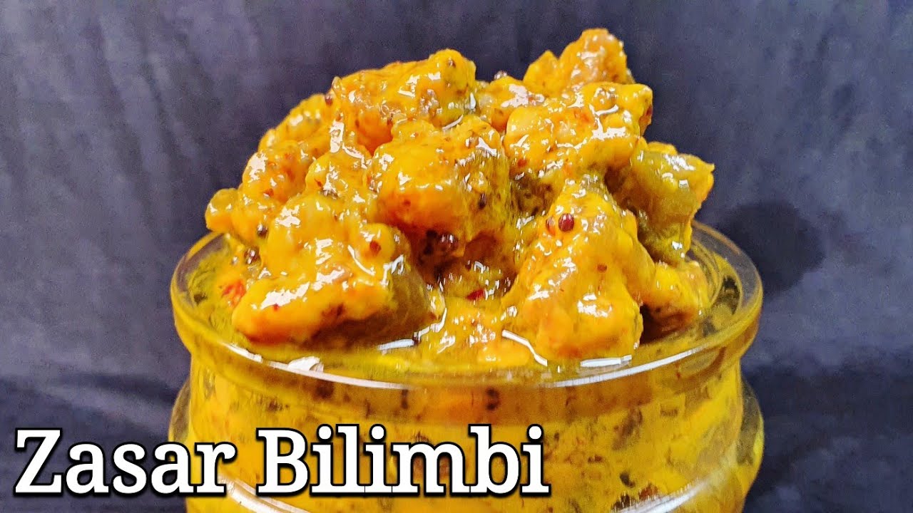 Zasar Bilimbi Mauricien | Bilimbi Achar Recipe (Pickle) - YouTube