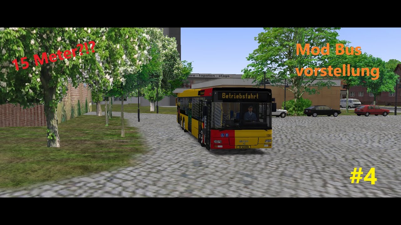 15 Meter Überlange MAN A26 NL Mod Bus Vorstellung Omsi2 #4 - YouTube