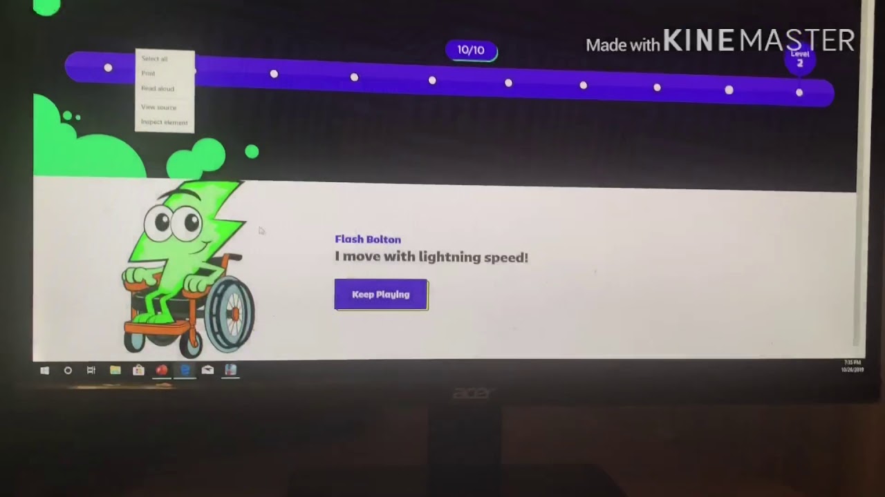 Flash Bolton (the new gonoodle champ) - YouTube