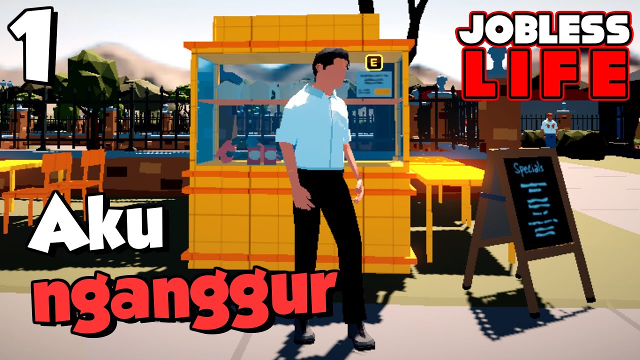 🔴LIVE - PENGANGGURAN SIMULATOR | JOBLESS LIFE BY RIMA STUDIO GAMEPLAY ...