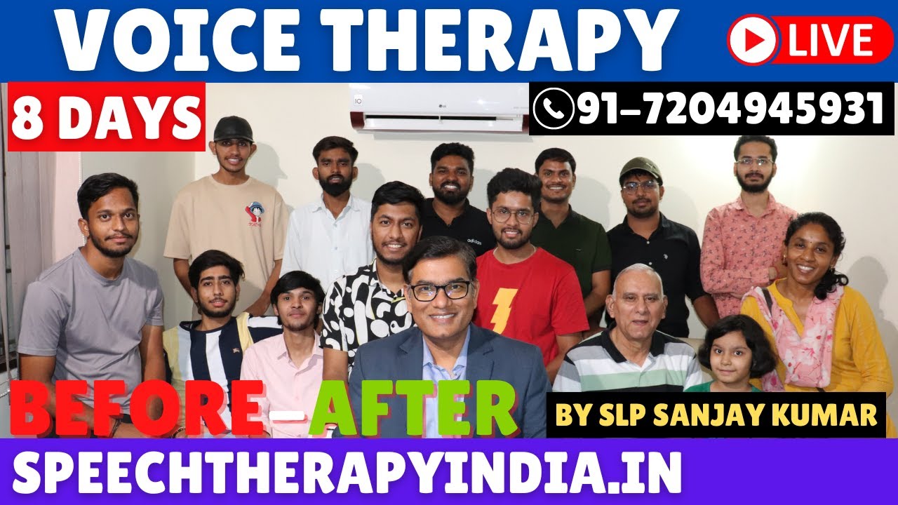 Live Post Voice Therapy | Vocal Cord Paralysis Phonatory Gap ...
