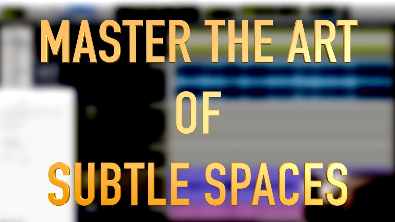 The Mastery Of Subtle Spaces by Stephan Oberhoff - YouTube