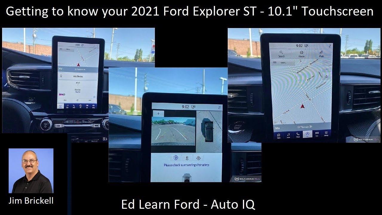 Getting to know your 2021 Ford Explorer ST - 10.1" Touchscreen in ...