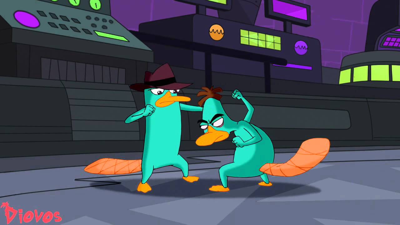 Phineas and Ferb - A Platypus Fight - YouTube