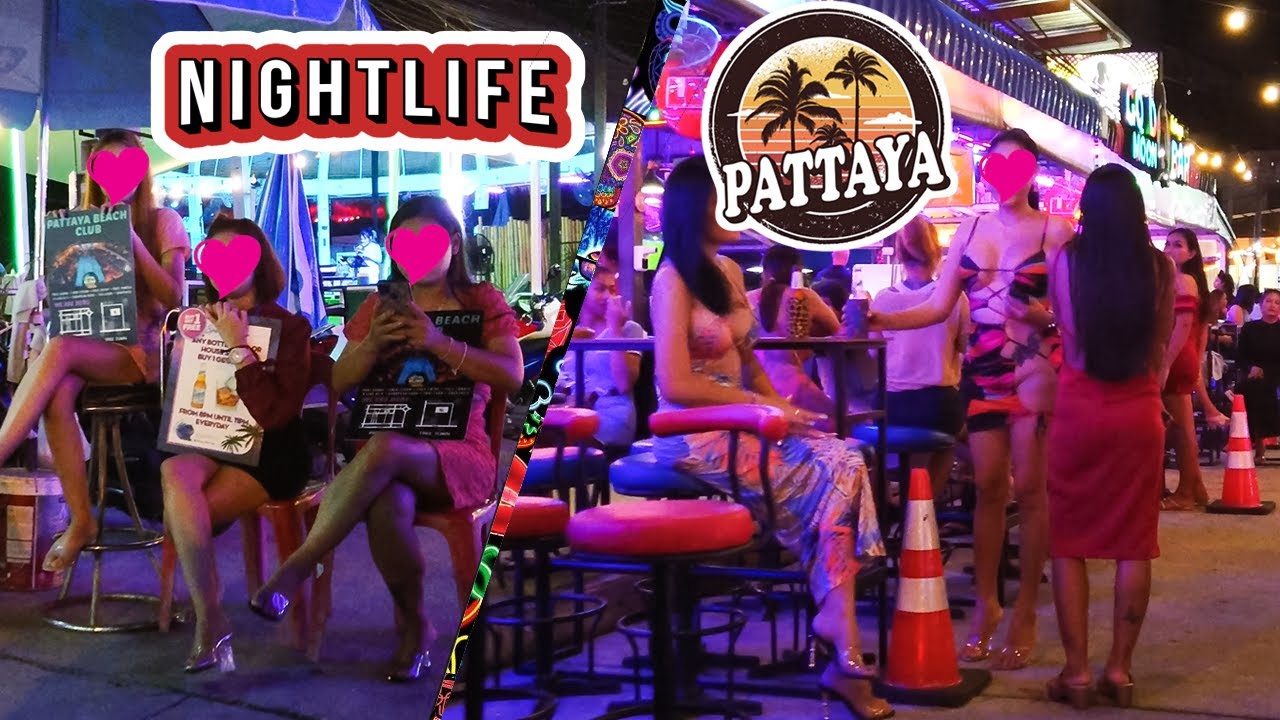 Pattaya Tree Town & Soi Made in Thailand Nightlife Scenes - September ...