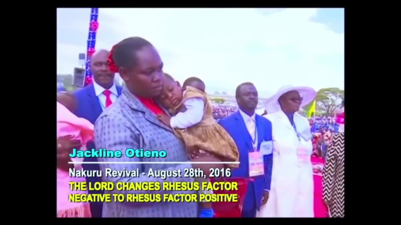 The Healing Of Jackline Otieno (Rhesus Factor Changed From Negative To Positive) - YouTube