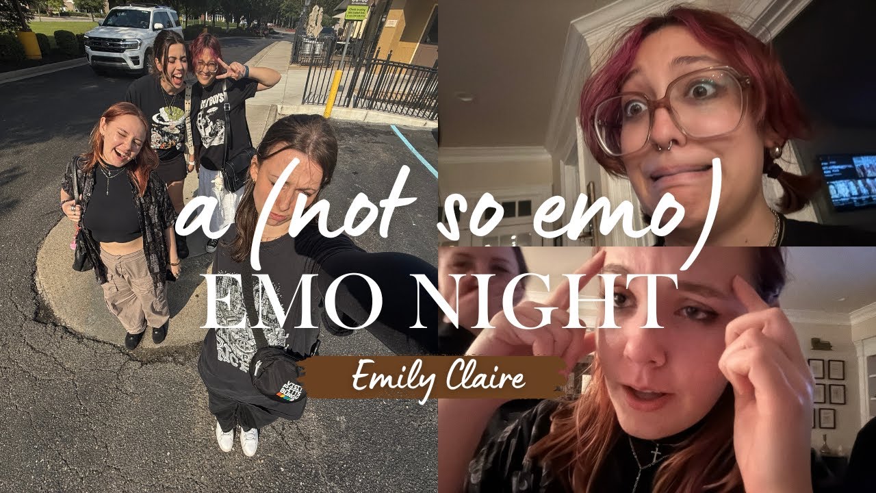 a (not so emo) emo night - YouTube