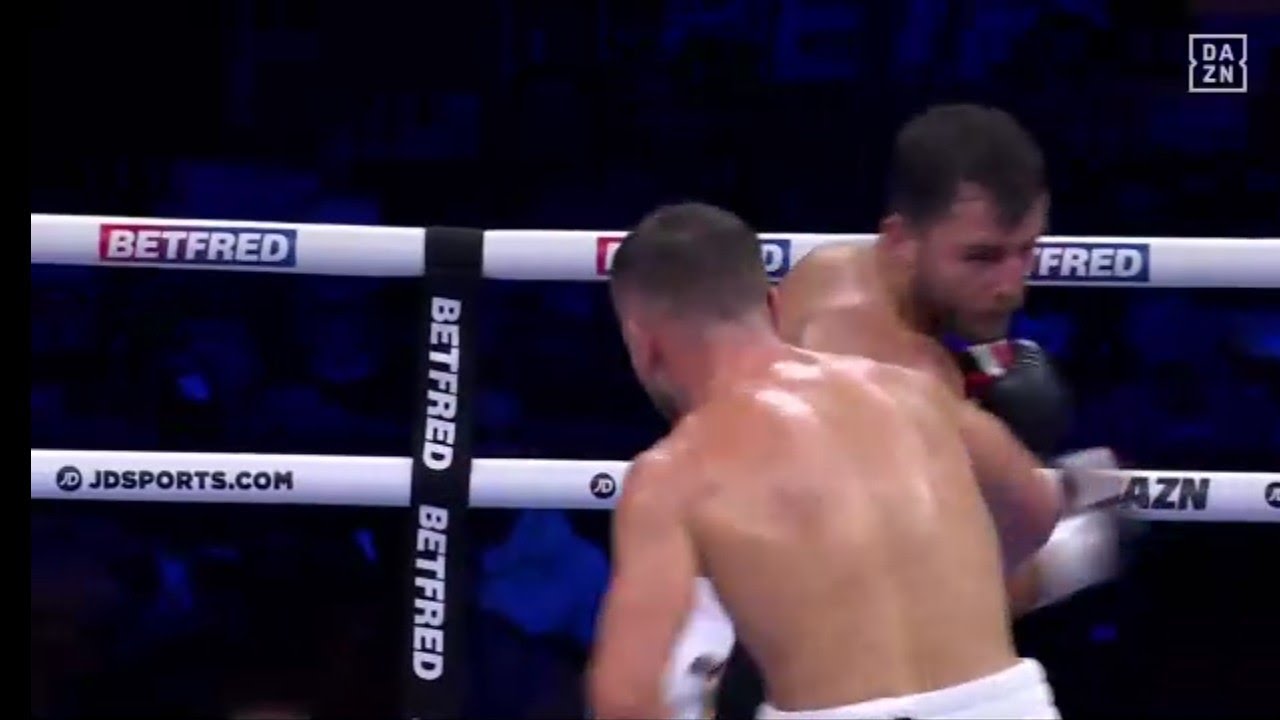 Conah Walker Knocks Down Cyrus Pattinson (3rd Time) In The 5th Round ...