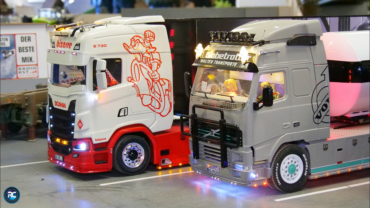 MEGA RC TRUCK COLLECTION!! GREAT RC MODEL TRUCKS, RC EXCAVTOR, RC ...