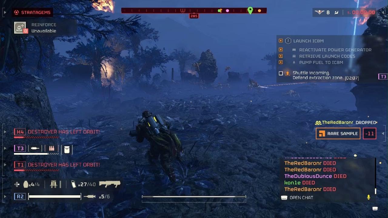 HELLDIVERS 2 - Escape of the year xd - YouTube