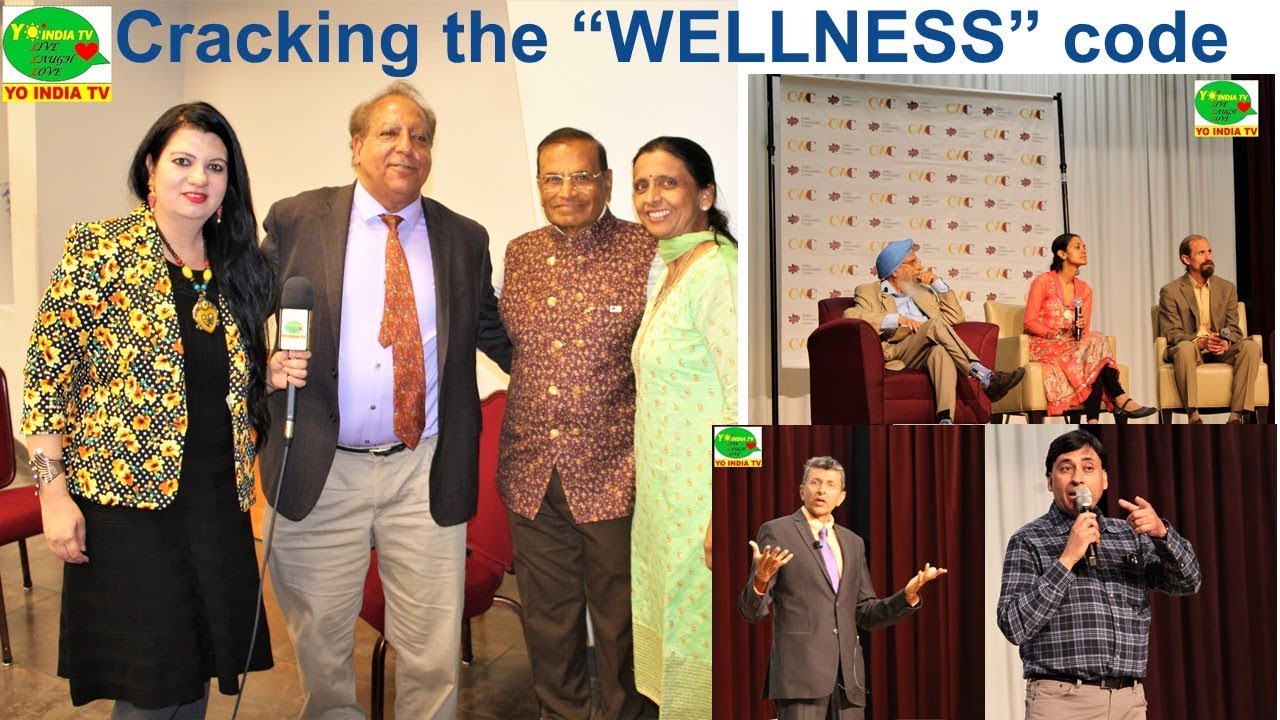 ICC Health Fair with Bernard Tyson/ Sanjeev Chopra| Cracking the Wellness Code (CWC) 2019 ...